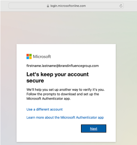 Microsoft Authenticator Install and Set up guide – BIG [Brand Influence ...